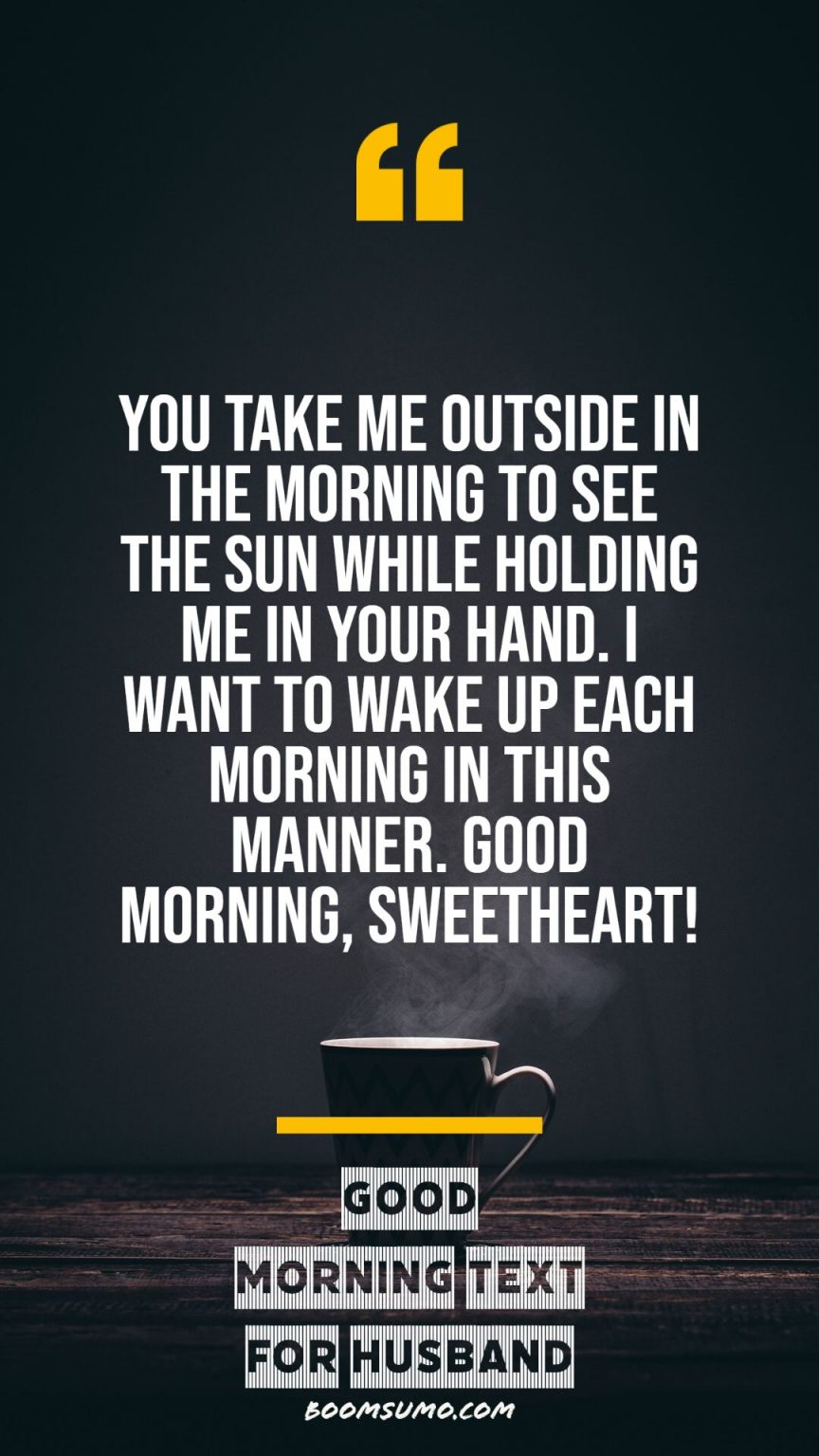 50 Good Morning Text for Husband - Good Morning Wishes - BoomSumo