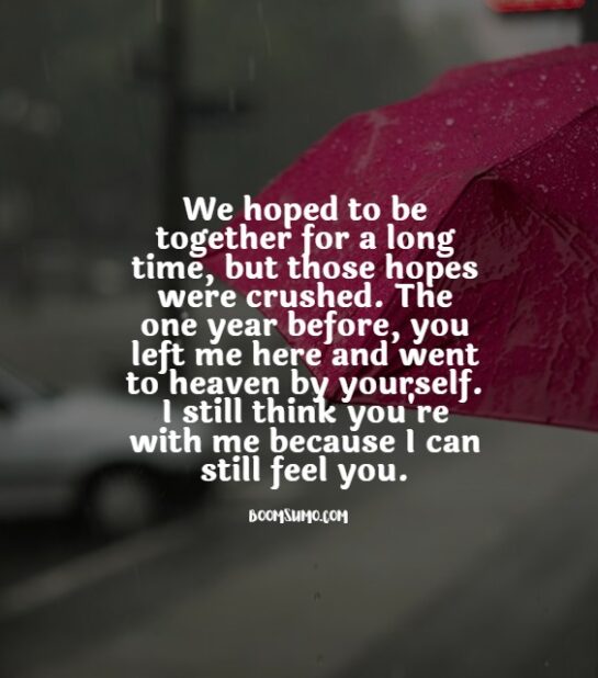 150 Heartfelt 1 Year Death Anniversary Quotes & Messages - BoomSumo