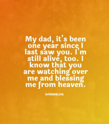 150 Heartfelt 1 Year Death Anniversary Quotes & Messages - BoomSumo