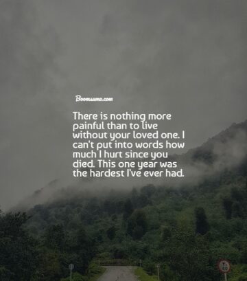 150 Heartfelt 1 Year Death Anniversary Quotes & Messages - BoomSumo