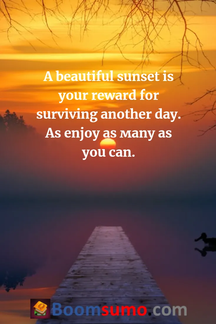 80 Sunset Quotes – Best Quotes About Sunsets - BoomSumo